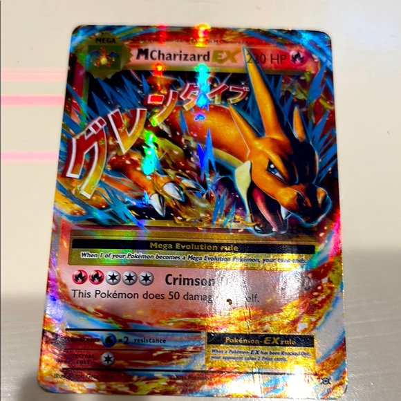 Toys | Mega Charizard Ex Pokmon Card | Poshmark